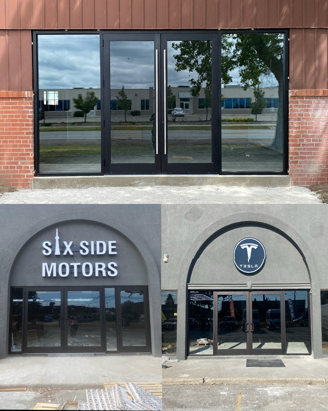 Aluminum Doors - Old - GTA Door Systems